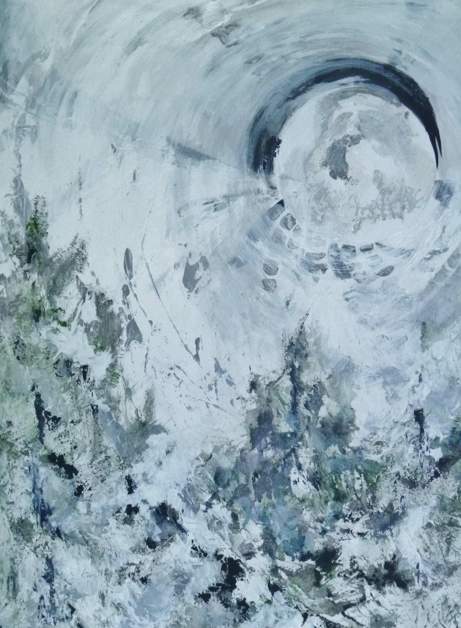 Silvery Moon Series II – Claudia Hanson © 2024